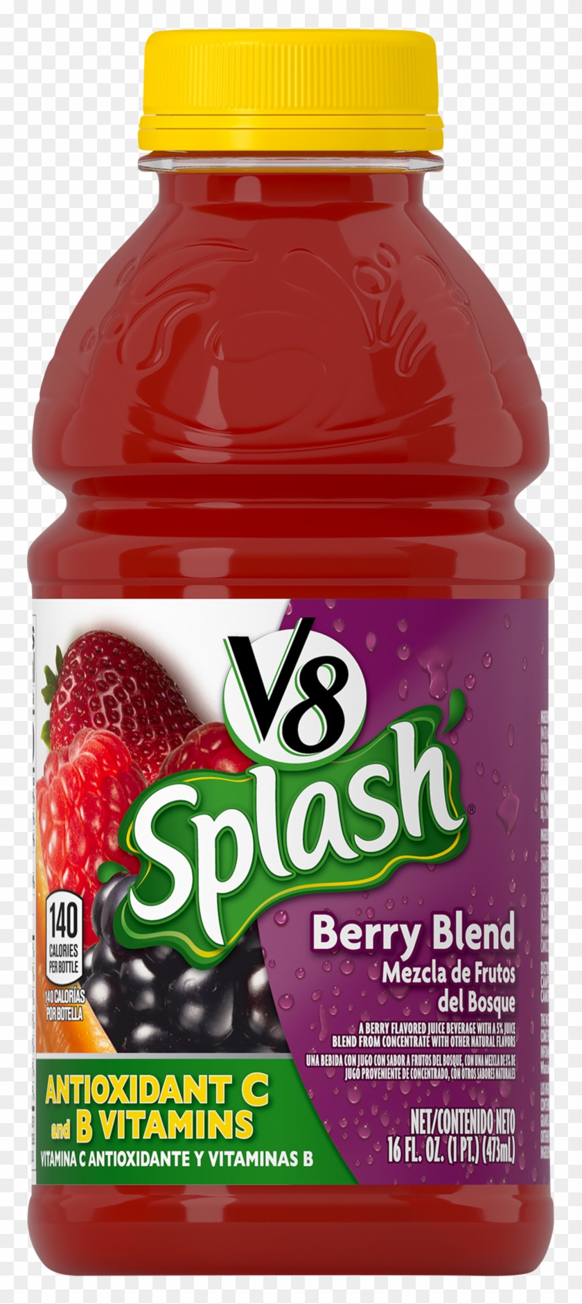 V8 Splash Berry Blend , Png Download - V8 Splash Clipart (#2076094 ...