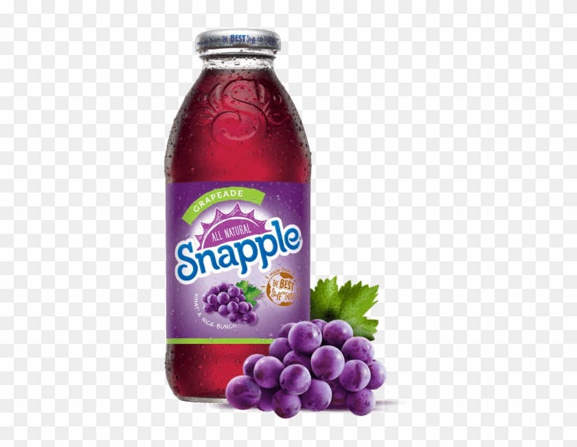 Grapeade - Snapple Grape Clipart (#2087793) - PikPng
