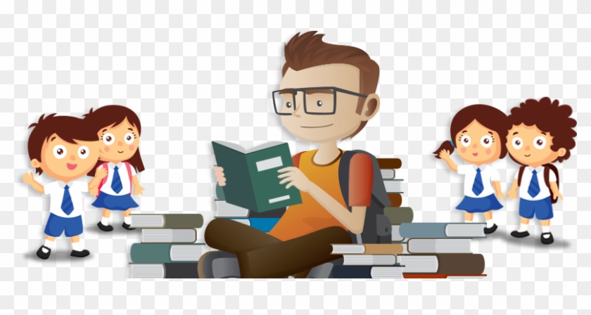 Animated Student - Student Animation Clipart (#213791) - PikPng
