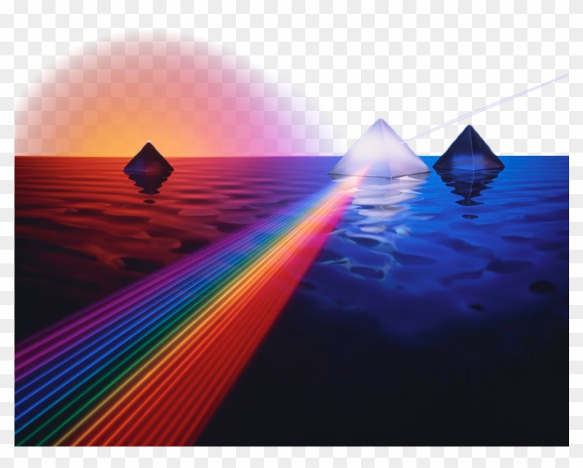 Png Royalty Free Library Light Prism Refraction Ray Clipart (#216698 ...