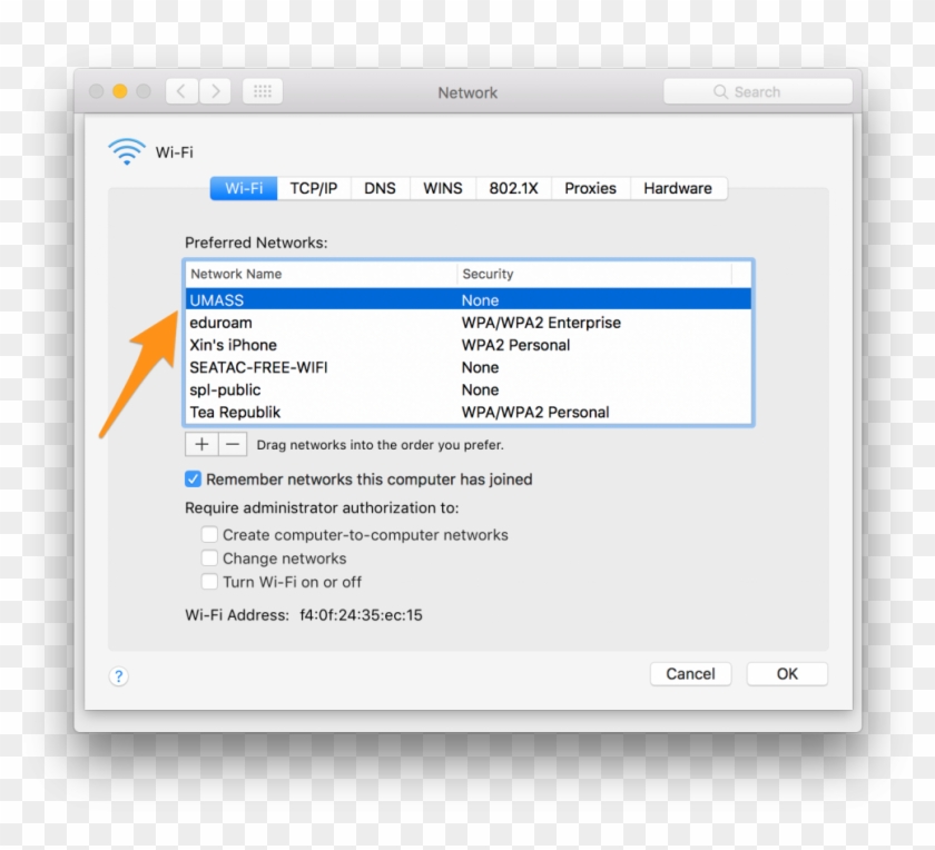 In The Advanced Menu, Under The Wi-fi Submenu, Make - Force Imac To ...