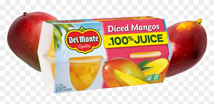 Diced Mangos In 100% Juice, Fruit Cup® Snacks - Mango Fruit Cup Clipart ...