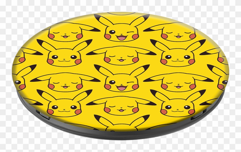 Pikachu Pattern - Circle Clipart (#2136208) - PikPng