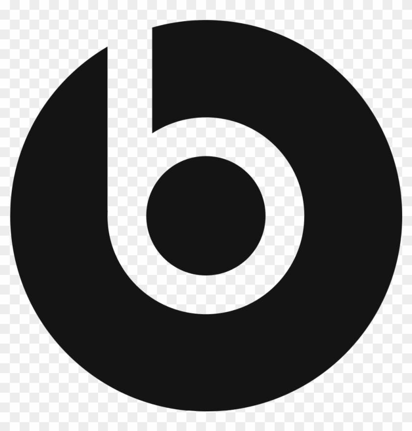 Beats Logo Png - Beats Logo White Png Clipart (#2147052) - PikPng