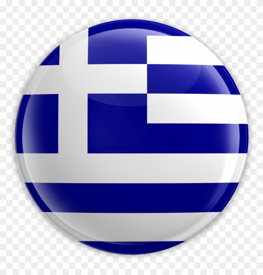 1600 X 1600 7 - Greek Flag Button Png Clipart (#2161778) - PikPng
