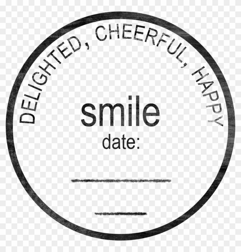 Stamps - Seals - Stamp Smile Clipart (#2165185) - PikPng