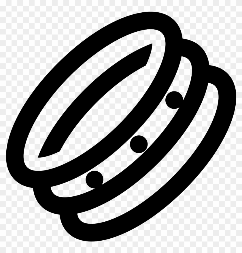 Bracelet Vector - Bangle Icon Clipart (#2179743) - PikPng