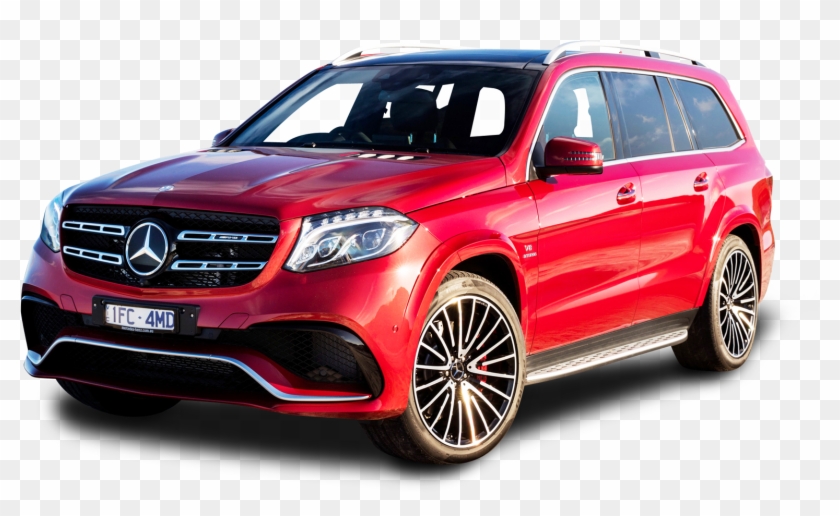 Mercedes Gls Amg 2018 Red Clipart (#2190367) - PikPng
