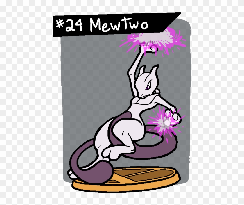 I Originally Wanted To Do Mewtwo's Head Looking Up - Cartoon Clipart ...