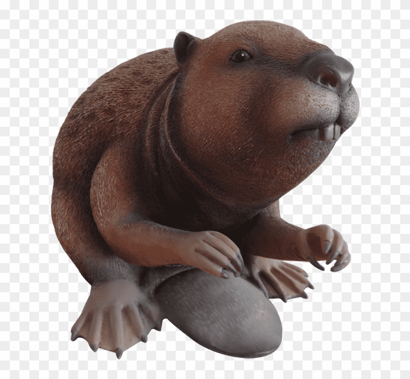 Rodent Beaver Animal Prop Resin Decor Statue Clipart (#2205559) - PikPng