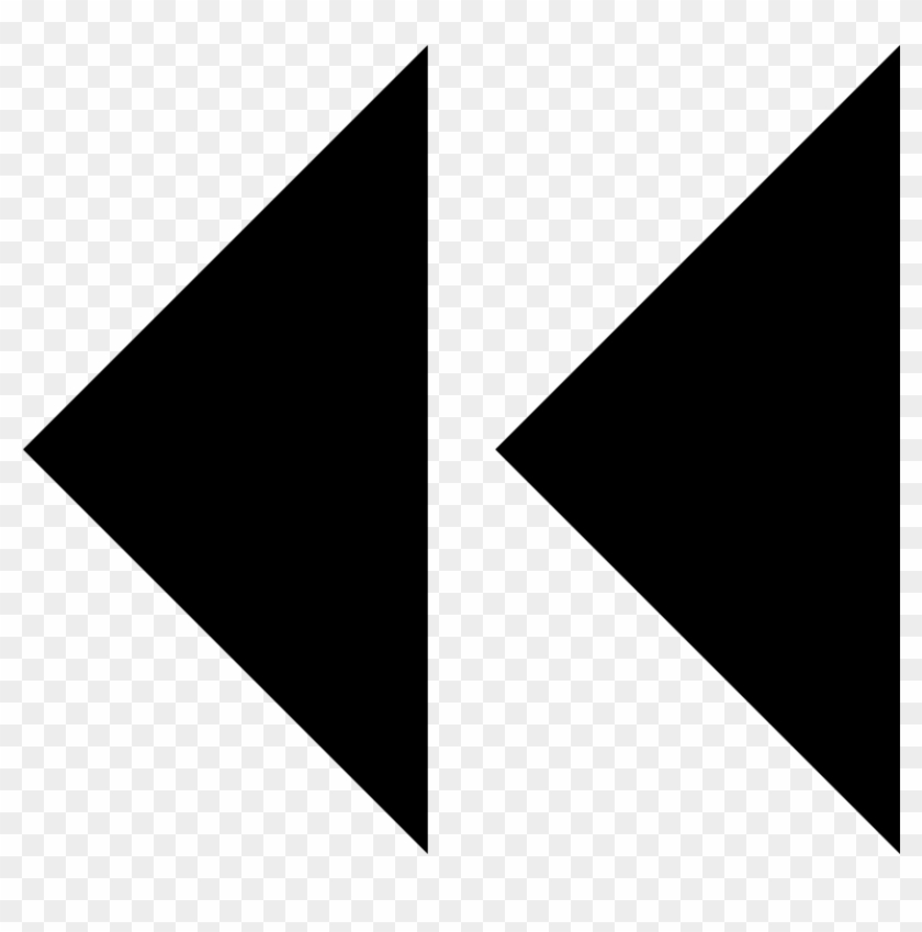 File - Controls Rewind - Svg - Rewind Arrows Clipart (#2213966) - PikPng