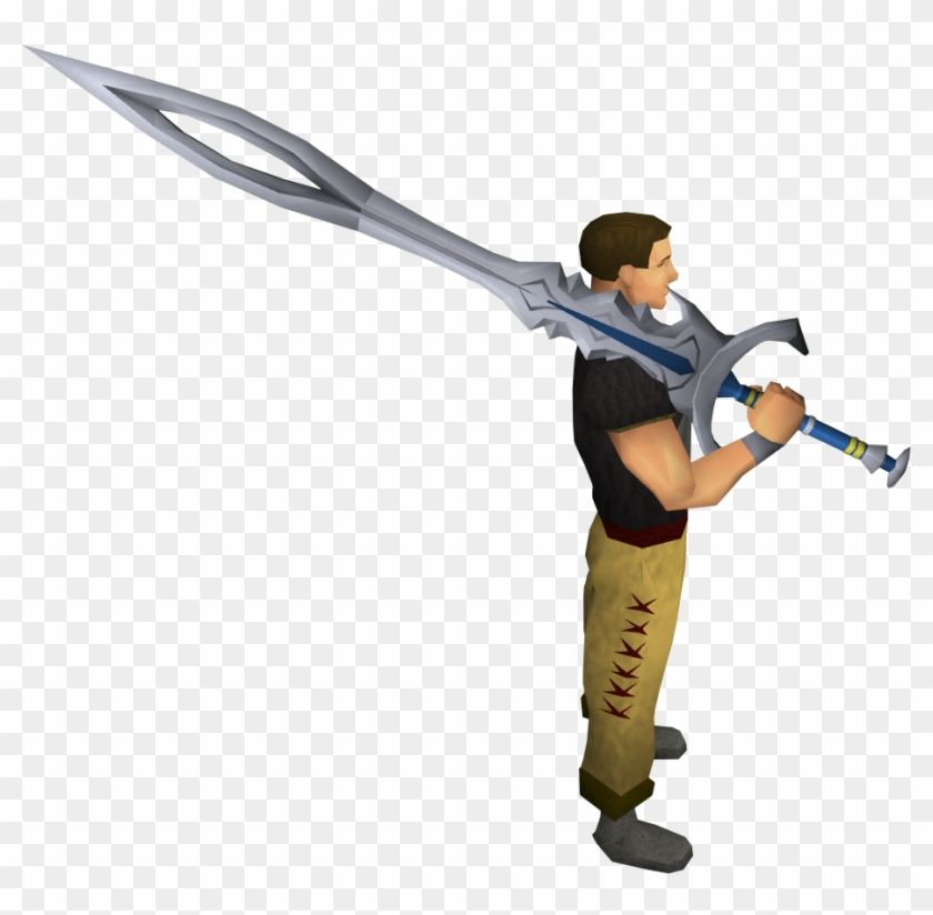 2h Swords Runescape Clipart (#2235922) - PikPng