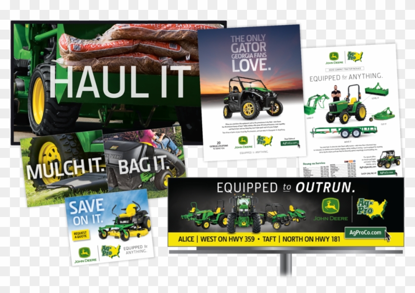 John Deere Ad Creative , Png Download Clipart (#2237788) - PikPng