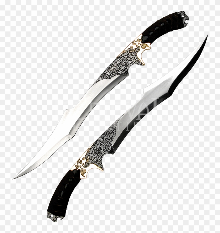 819 X 819 5 - Black And White Dual Swords Clipart (#2251138) - PikPng