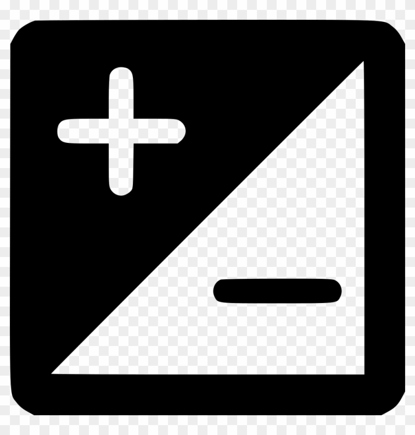 980 X 980 2 0 - Mais Ou Menos Icon Clipart (#2257317) - PikPng