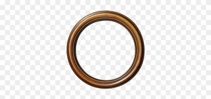 Round Wooden Frame - Circle Clipart (#2262284) - PikPng
