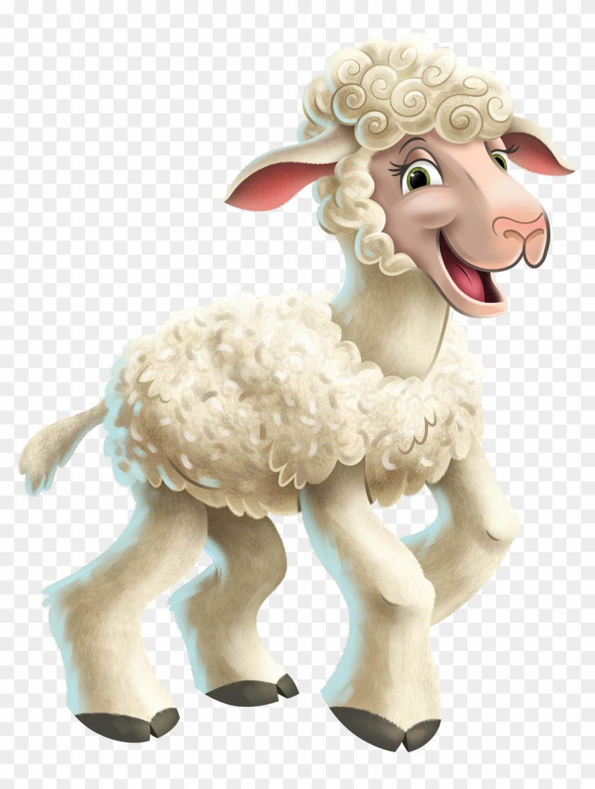 Lottie The Lamb - Cartoon Clipart (#2286341) - PikPng
