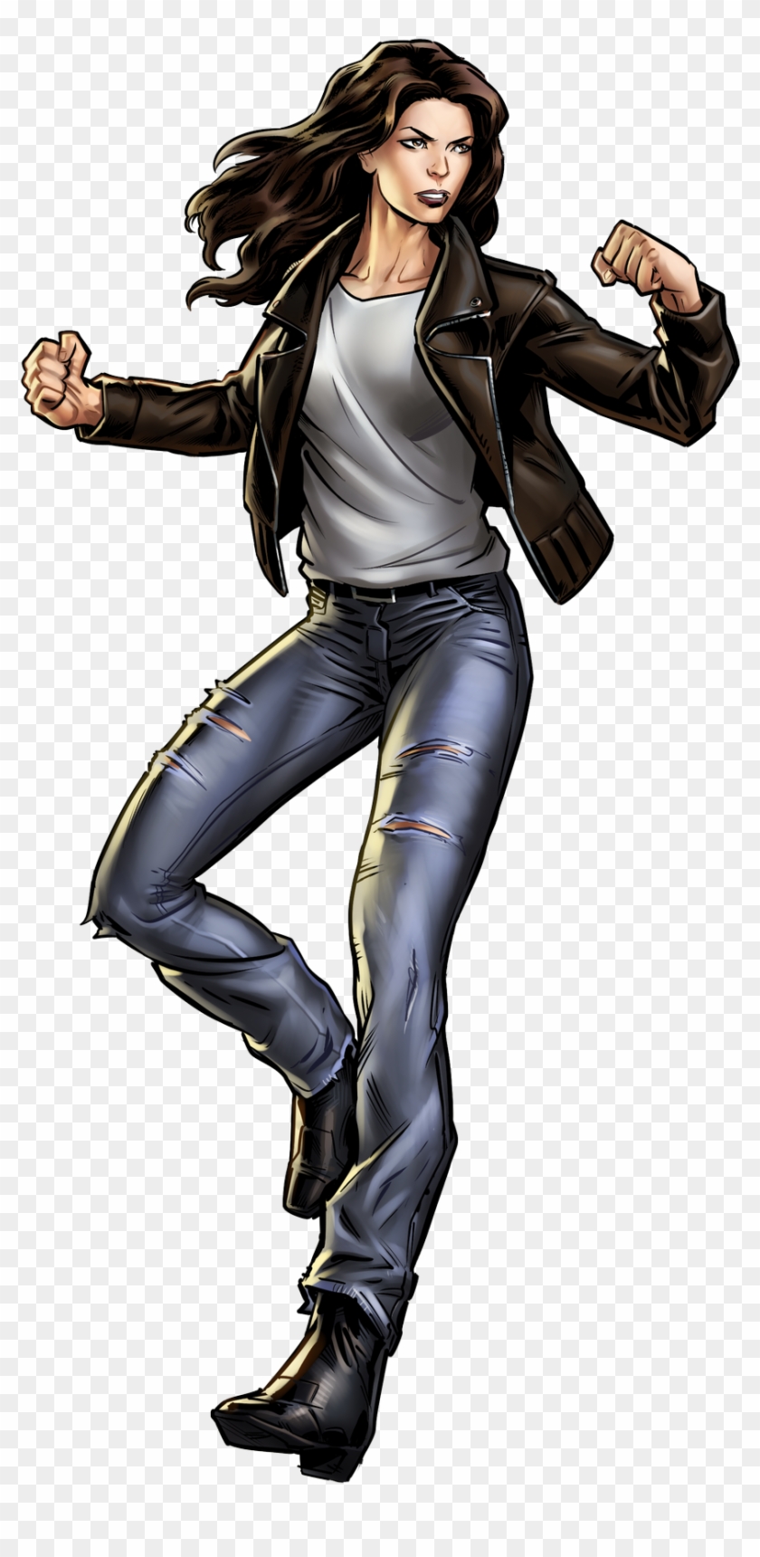 Download Jessica Jones Logo Png - Jessica Jones Marvel Pose Clipart Png ...