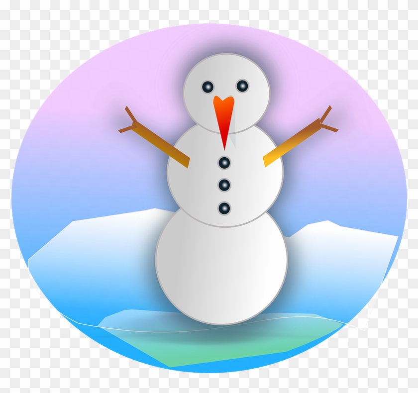 Snowman Winter Christmas Clipart (#2308169) - PikPng
