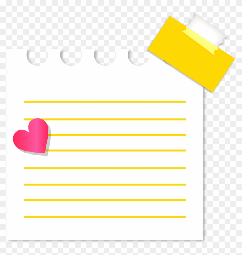 Download Sticky Note Cute White Minimalist Png And Psd Clipart Png ...