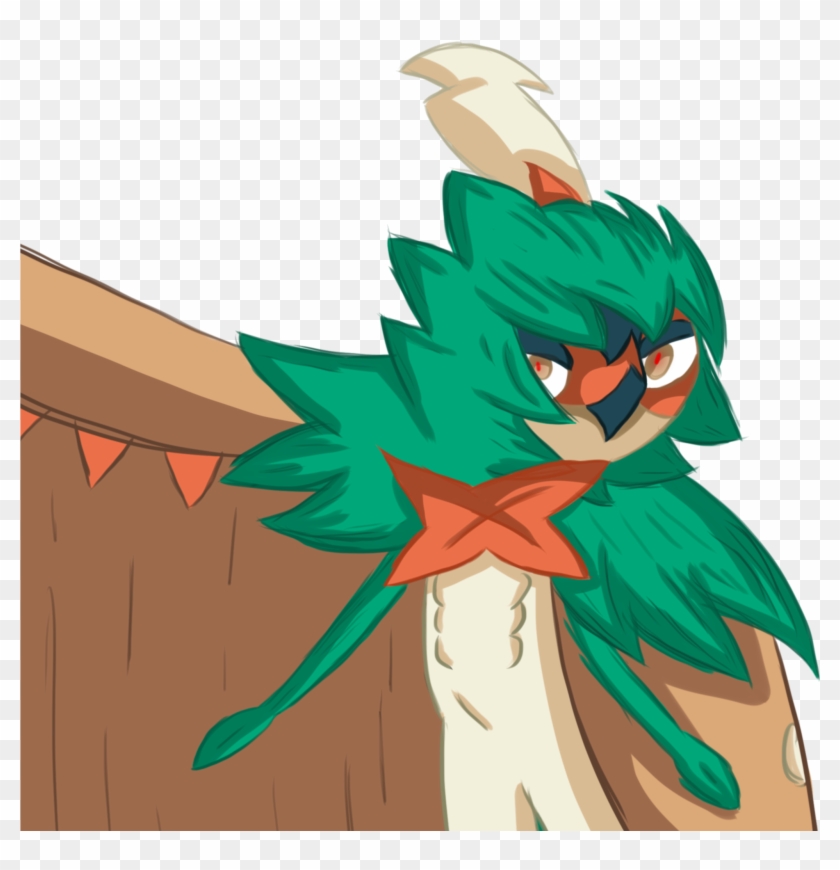 Decidueye - Cartoon Clipart (#2319929) - PikPng