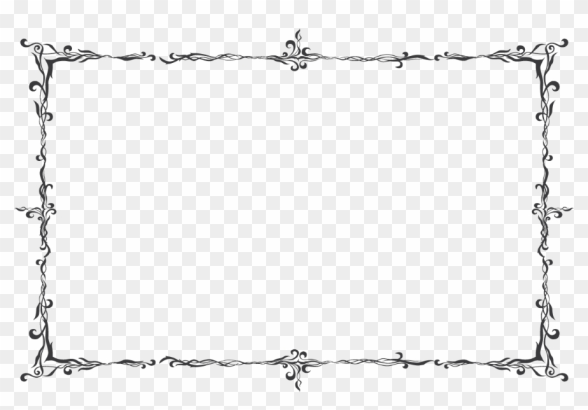 Design Free Logo Vintage Clean Frame Template - Frame Clipart (#2330170 ...