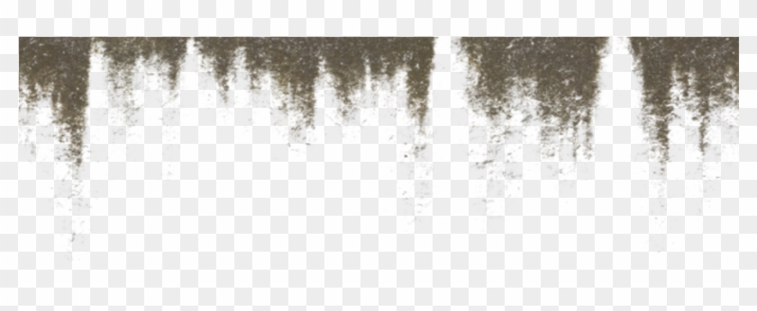 Grunge Drips Overlay - Reflection Clipart (#2381585) - PikPng