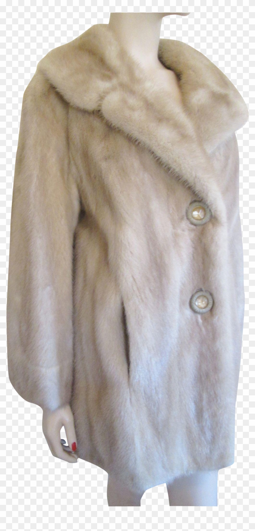 Fur Coats White - Fur Coat Png Transparent Clipart (#2383736) - PikPng