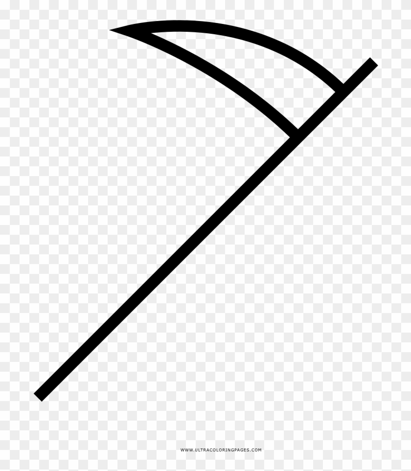 Cool Scythe Drawings Sketch Coloring Page