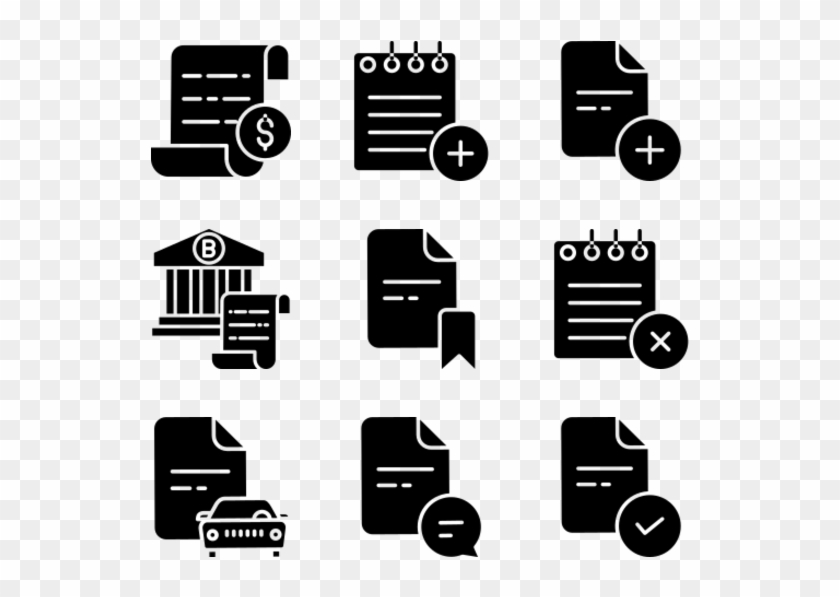Documents - Course Icons Clipart (#2389244) - PikPng