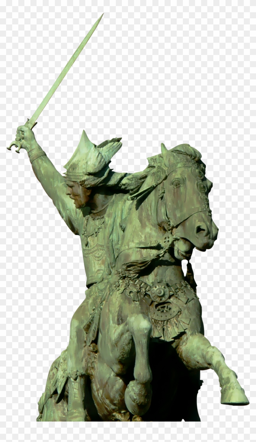 The Statue Of Vercingetorix By Bartholdi - Vercingetorix Statue Clipart ...