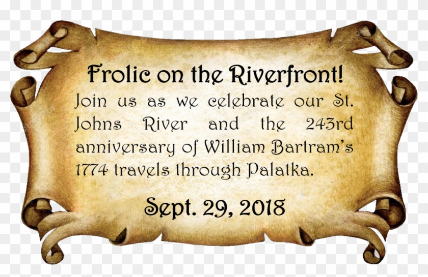 Frolic Flyer Image - Parchment Clipart (#2420254) - PikPng