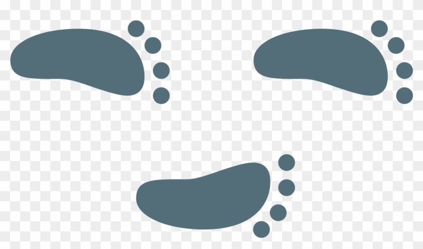 Transparent Footprints Next Step - Foot Step Png Clipart (#2425987 ...