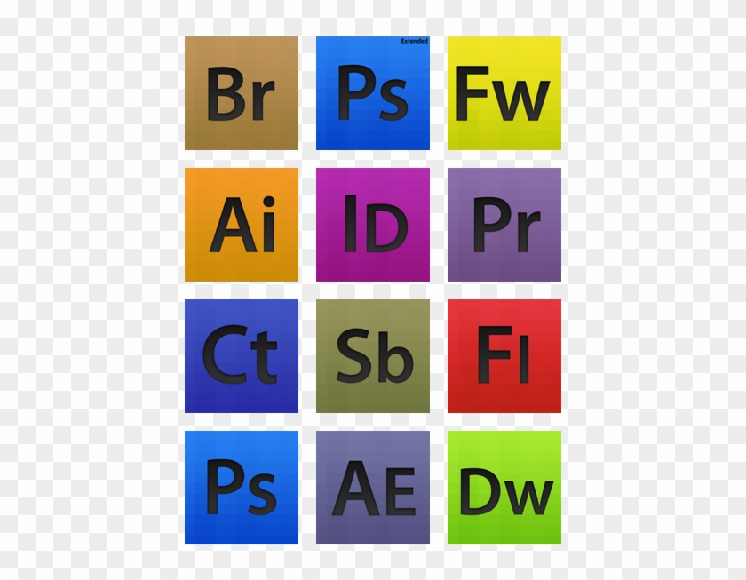 Adobe Cs4 Icons Clipart (#2435532) - PikPng