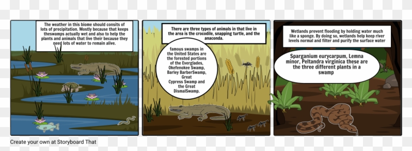 Swamp - Cartoon Clipart (#2437824) - PikPng