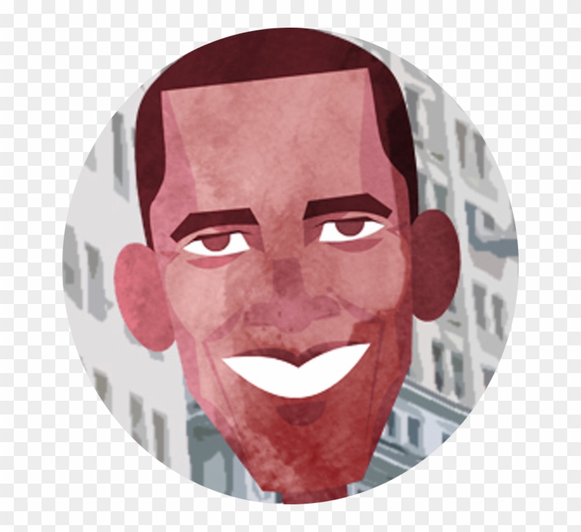 Barack Obama , Png Download - Cartoon Clipart (#2454356) - PikPng
