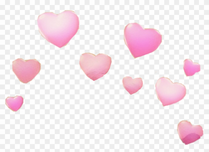 Snapchat Hearts Png - Snapchat Heart Filter Png Clipart (#2464001) - PikPng