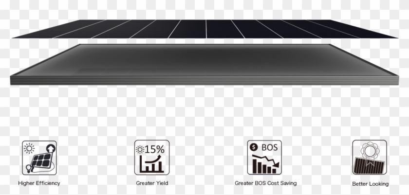 Seraphim Eclipse Solar Panel Higher Efficiency - Monochrome - Png ...