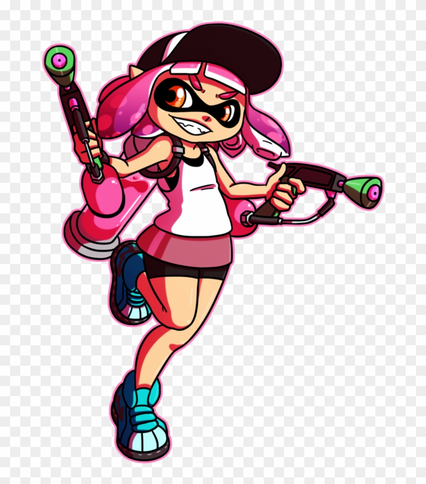 Download Inkling Girl Png Png Black And White Download - Png Inkling ...