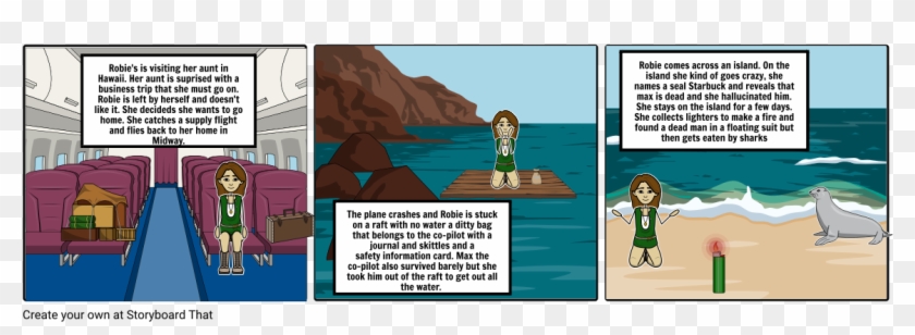 The Raft - Cartoon Clipart (#2484165) - PikPng
