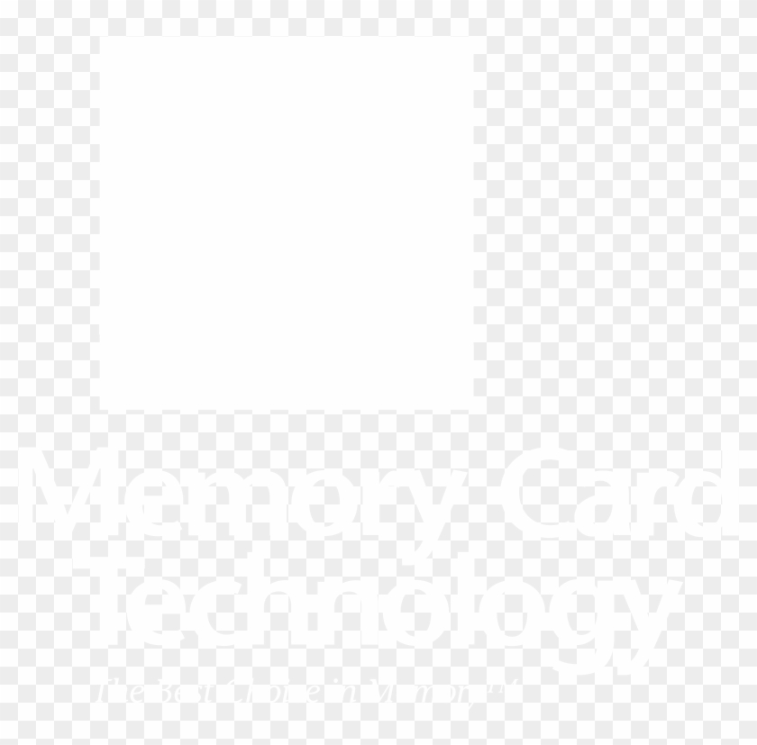Memory Card Technology Logo Black And White - Johns Hopkins Logo White ...