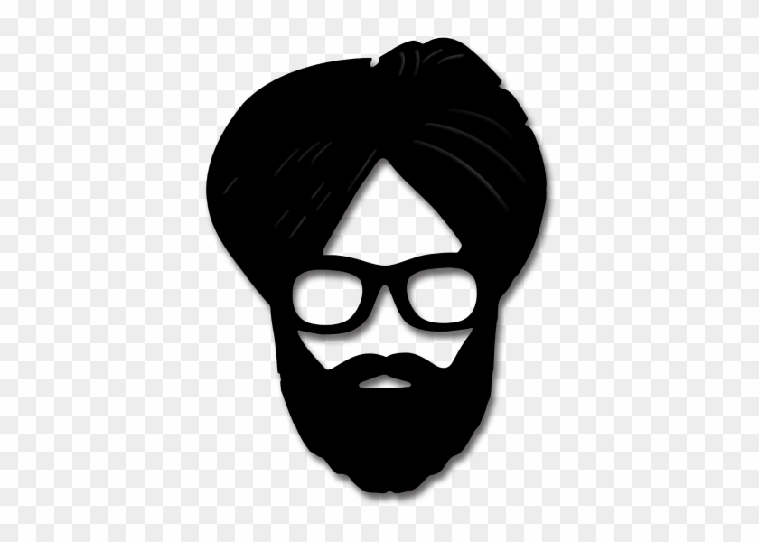 Sardar Logo Black And White Clipart (#2501792) - PikPng