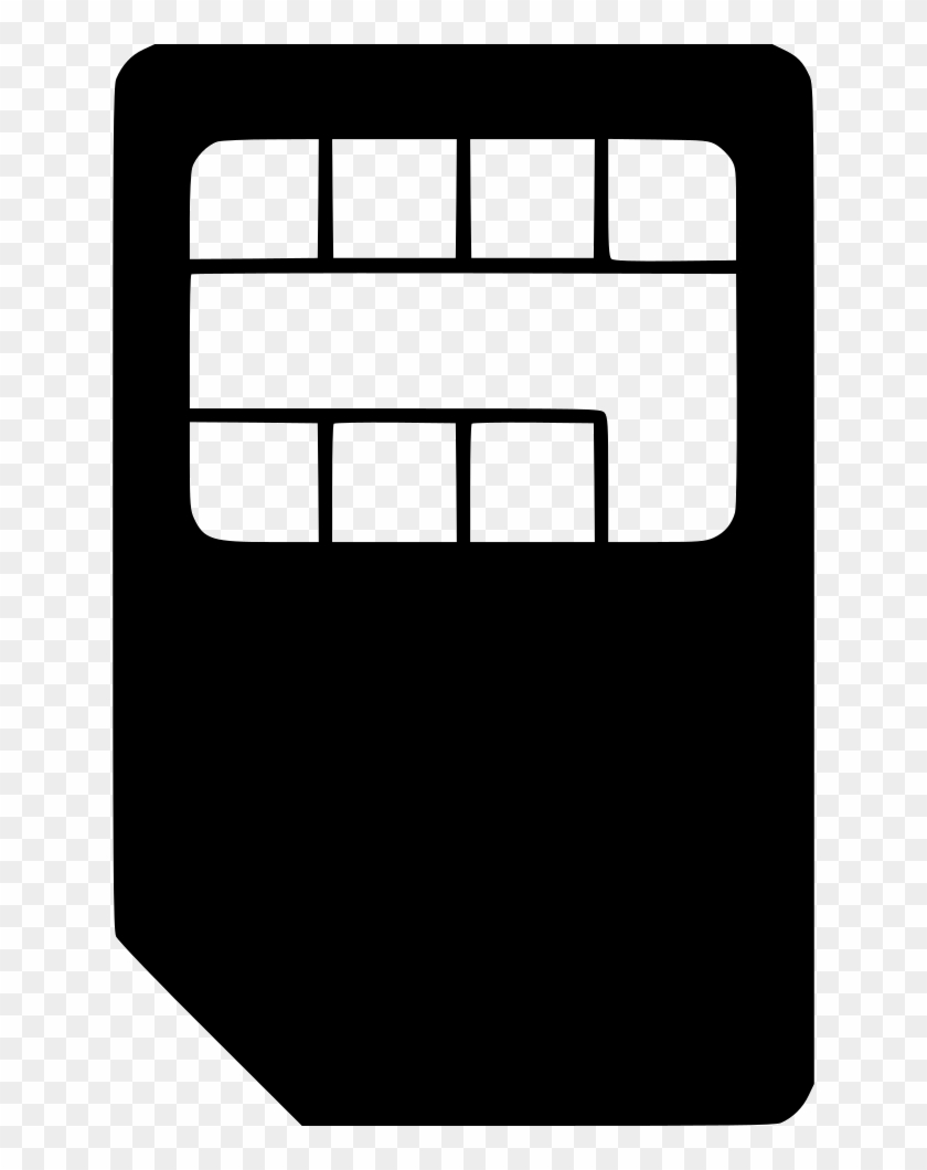 Sim Card Clipart Svg - Png Download (#2506865) - PikPng