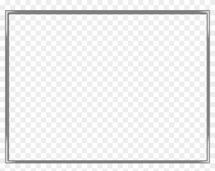 Download Chrome Frame Png - Square White Box With Thin Border Clipart ...