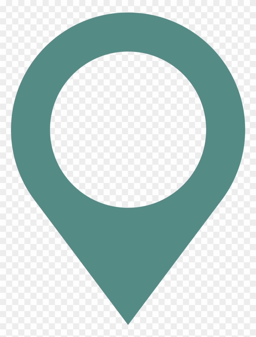 Simpleicons Places Map Marker - Circle Clipart (#2535250) - PikPng