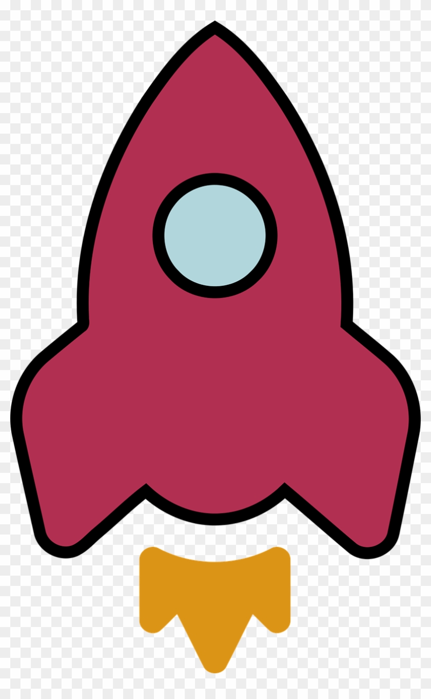 Cartoon Colour Icon Rocket Png Image - Rocket Favicon Clipart (#2547583 ...