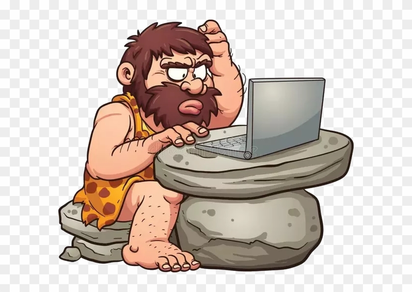 Download Neanderthal Computer Clipart Png Download - PikPng