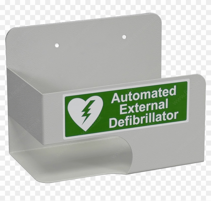 Universal Aed Wall Mounting Bracket - Defibrillator Wall Bracket Clipart (#266362) - PikPng