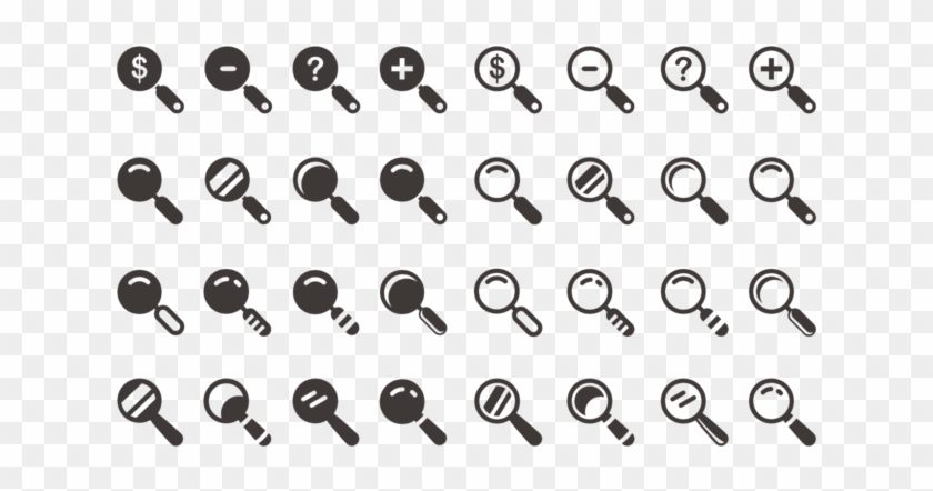 Free Lupa Icons Vector - Lupa Png Icon Vector Clipart (#2603061) - PikPng