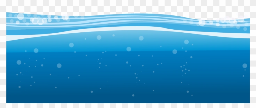 Blue Sea Drawing Clipart (#2616836) - PikPng